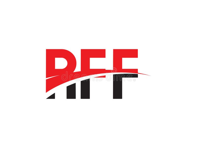 RFF Letter Initial Logo Design Vector Illustration Stock Vector ...