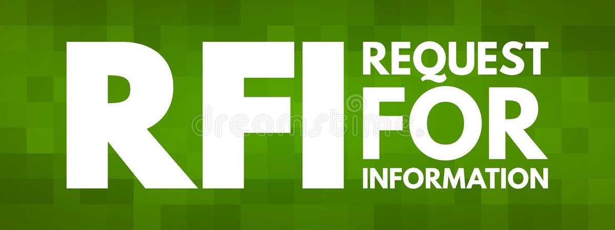 Rfi Request Stock Illustrations – 37 Rfi Request Stock Illustrations ...