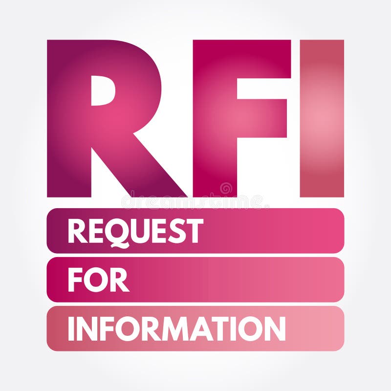 Rfi Request Stock Illustrations – 37 Rfi Request Stock Illustrations ...