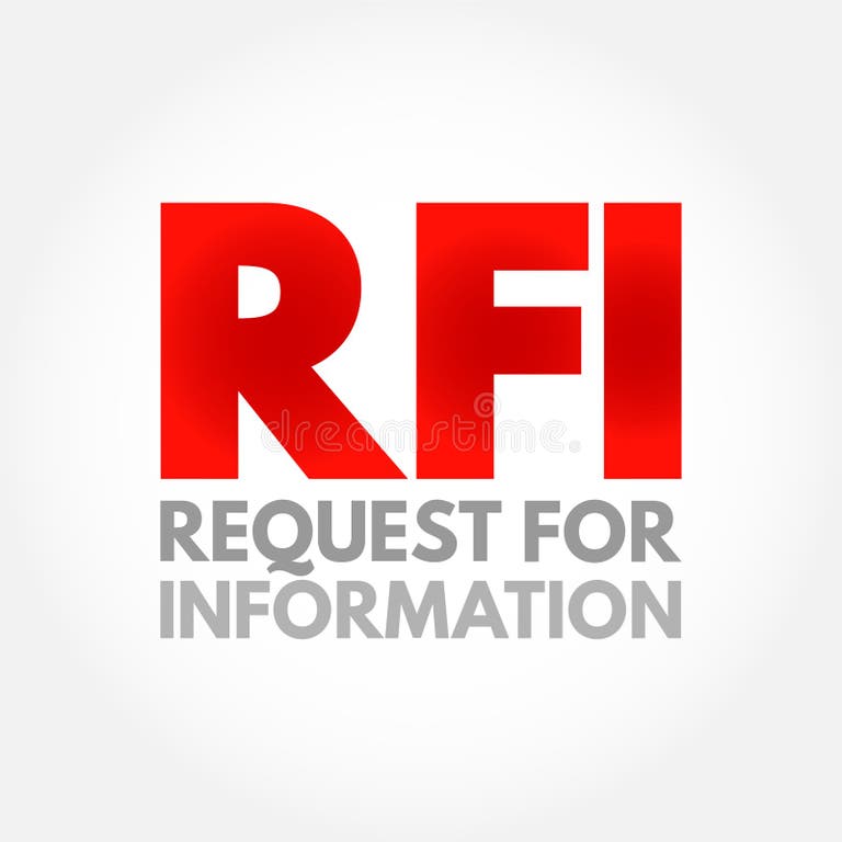 RFI Request for Information - Common Business Process Whose Purpose is ...