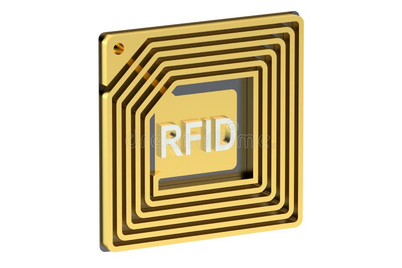 RFID-tagg stock illustrationer. Illustration av information - 59206639