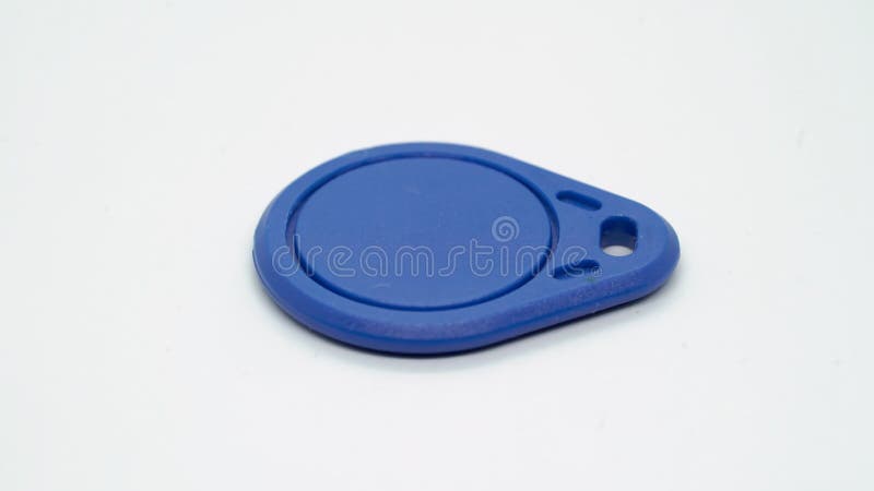 RFID Key Keychain Blue Electronic Component. Copy Clone Digital Card ...