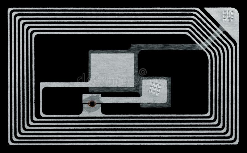 RFID stock photo. Image of contour, oscillating, black - 172275518