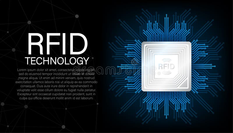 RFID Radio Frequency IDentification. Technology Concept. Digital ... RFID Radio Frequency IDentification. Technology Concept. Digital ...
