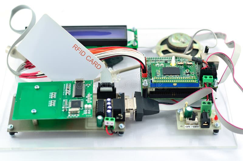 RFID Reader by Office Door, Employees only Access by RFID Key Card ...