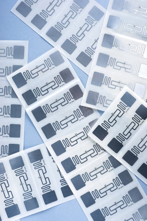 Rfid tags close up stock image. Image of macro, implant - 268497097