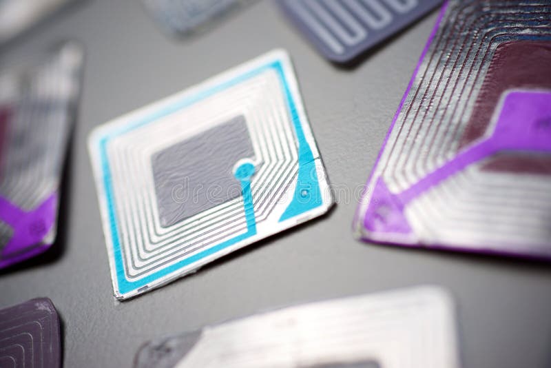 Rfid tags view stock image. Image of frequency, coding - 267286371