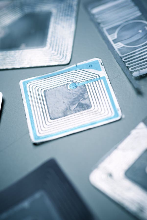 Rfid tags view stock image. Image of close, alarm, innovation - 268944143