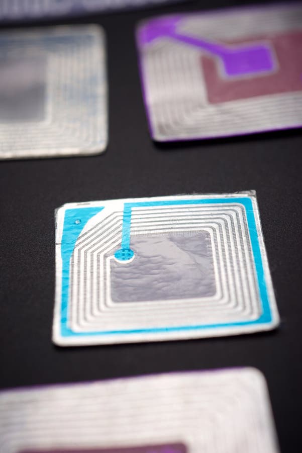 Rfid tags view stock photo. Image of group, data, electronic - 268944152