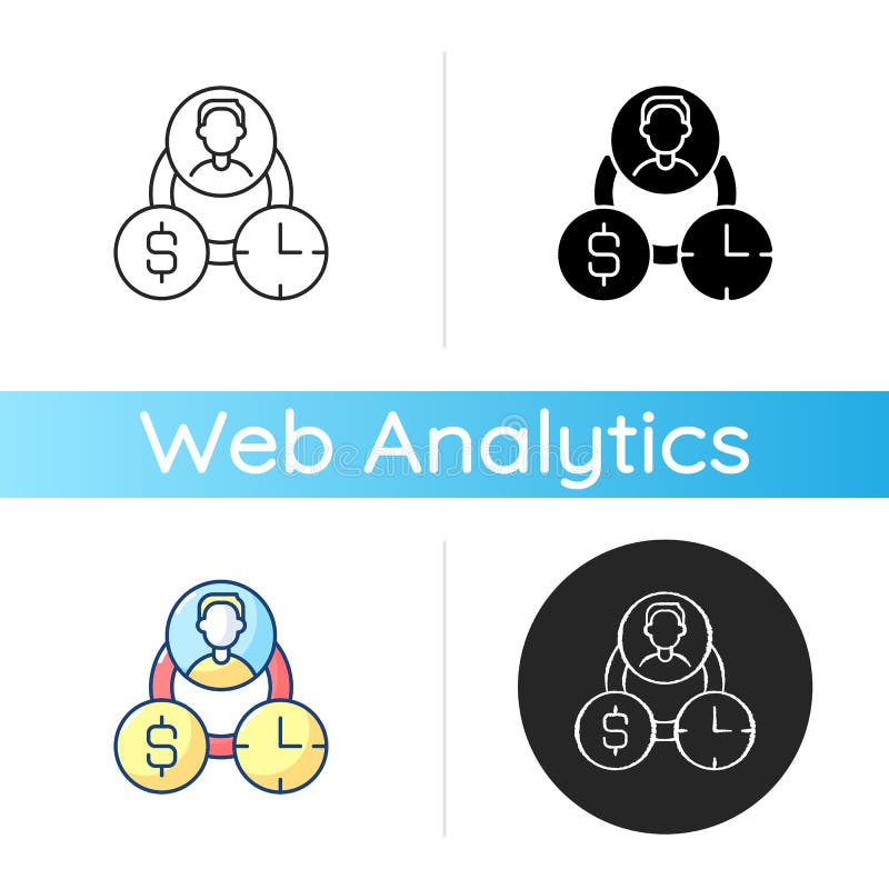 RFM analysis icon stock vector. Illustration of thin - 208729561