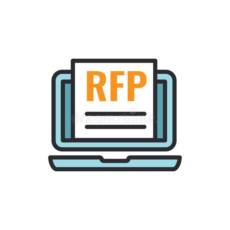 RFP Icon - Request For Proposal Concept Or Idea Stock Vector ...