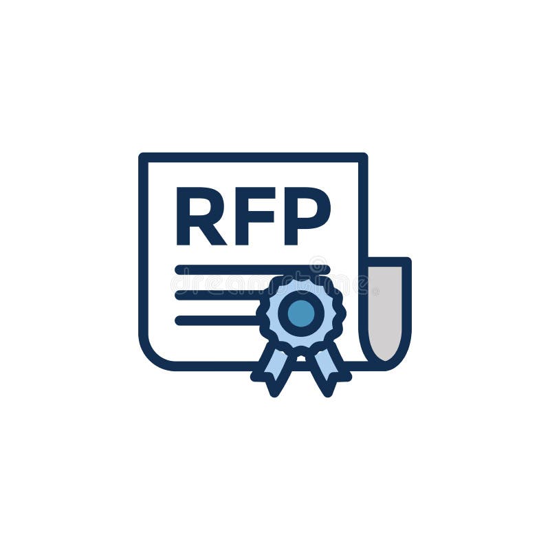 RFP Icon - Request for Proposal Concept or Idea Stock Vector ...