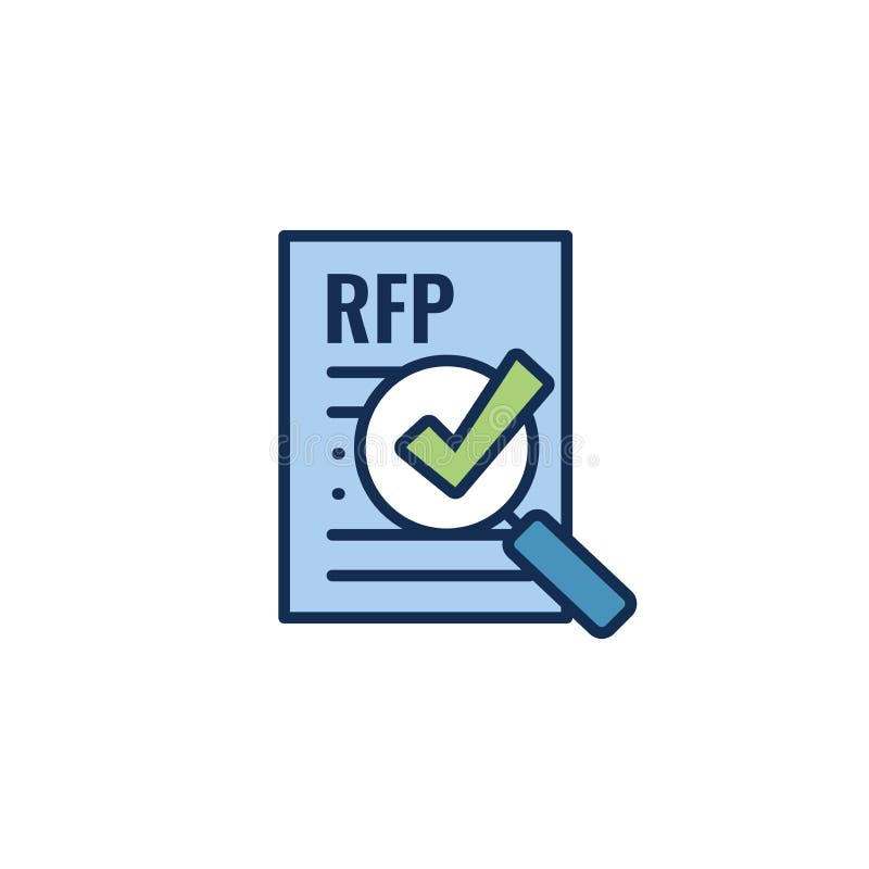 RFP Icon - Request for Proposal Concept or Idea Stock Vector ...
