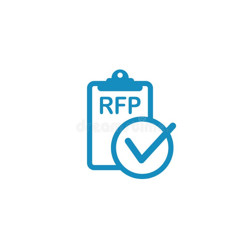 RFP Icon - Request for Proposal Concept or Idea Stock Vector ...