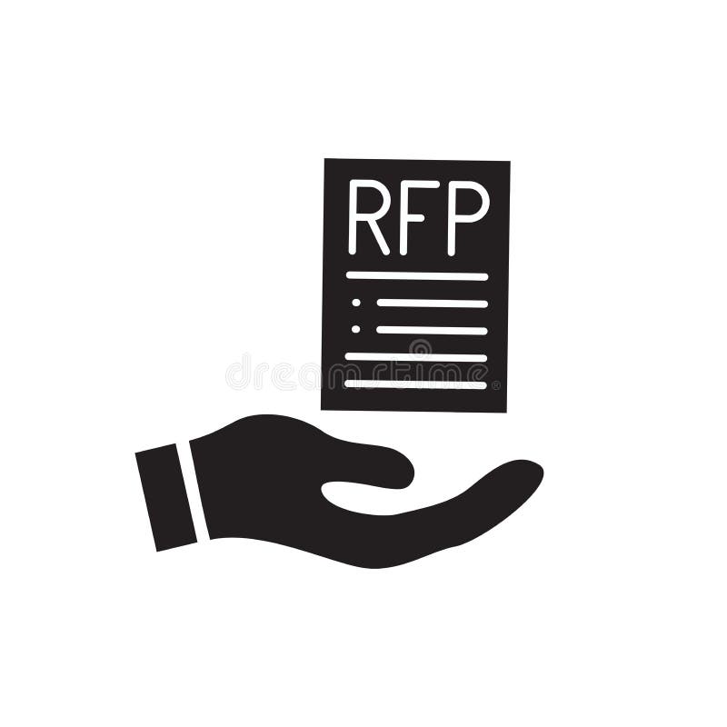 RFP Icon - Request for Proposal Concept or Idea Stock Vector ...