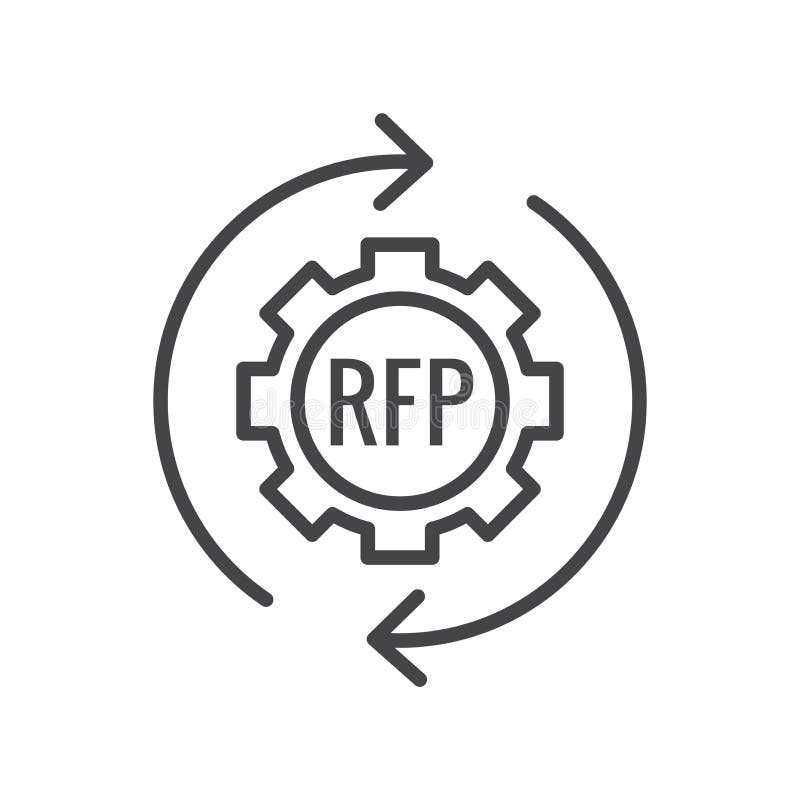 RFP Icon - Request for Proposal Concept or Idea Stock Vector ...