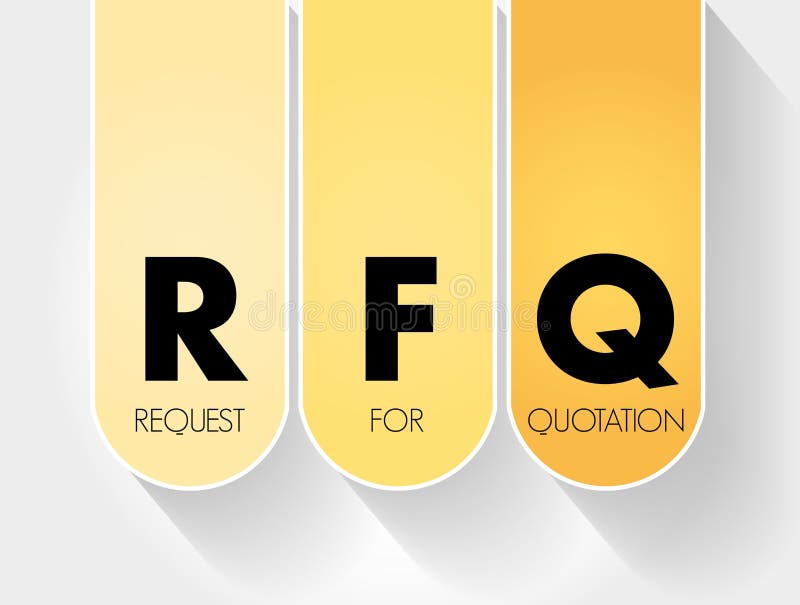 RFQ - Request for Quotation Acronym on Notepad, Business Concept ...