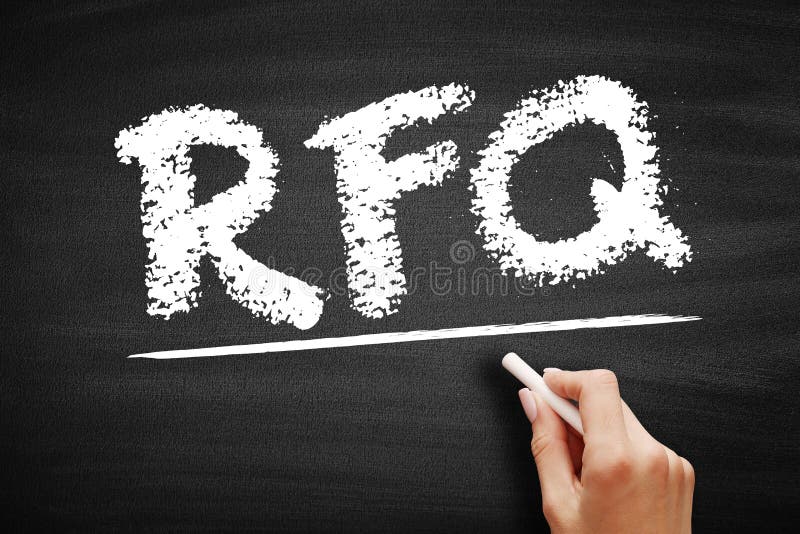 RFQ - Request for Quotation Acronym on Notepad, Business Concept ...