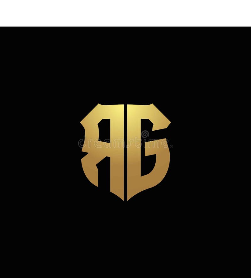 RG Alphabet Letters Monogram Icon Logo, RG Letter Logo Design Stock ...