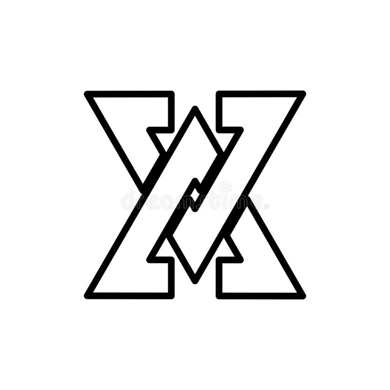 Letter X Creative Fonts Monogram Icon Symbol. Universal Elegant Luxury ...