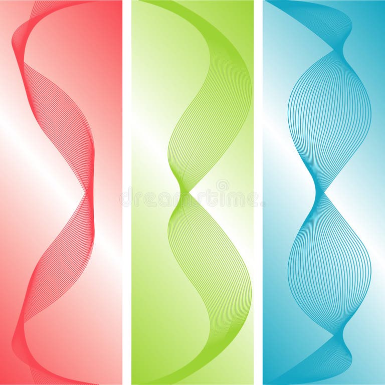 RGB banners. Vector stock illustration. Illustration of floral - 4138566