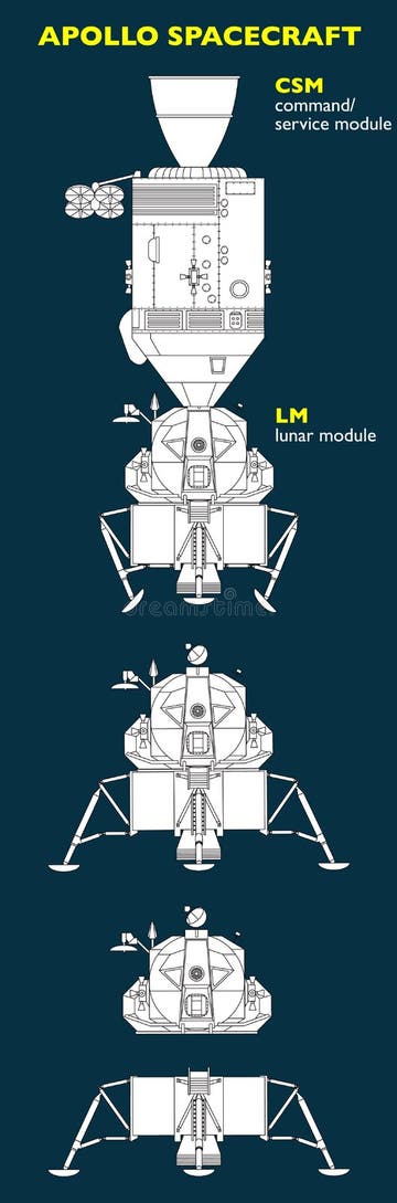 Apollo Lunar Module Stock Illustrations – 271 Apollo Lunar Module Stock ...