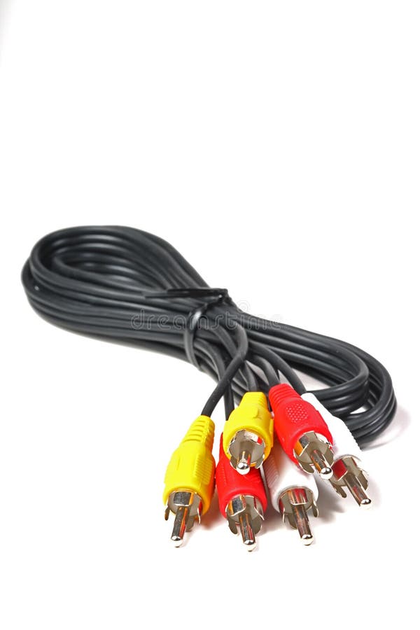 RGB cable stock photo. Image of computing, connectors - 13236540