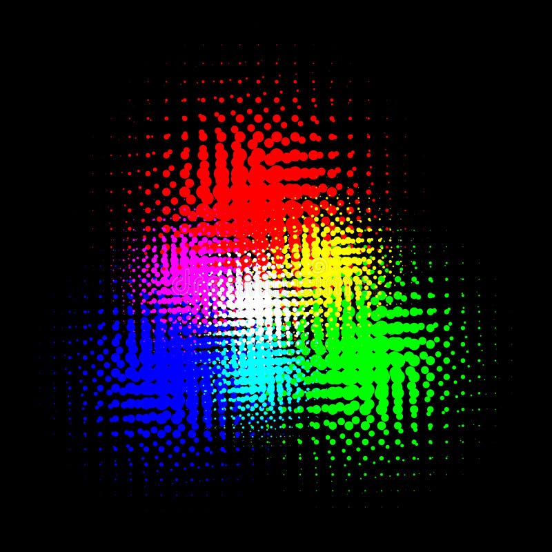RGB and CMYK Halftone Vector Illustration Color Stock Vector ... RGB and CMYK Halftone Vector Illustration Color Stock Vector ...
