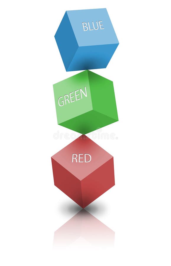 RGB Color Space stock illustration. Illustration of color - 3849264