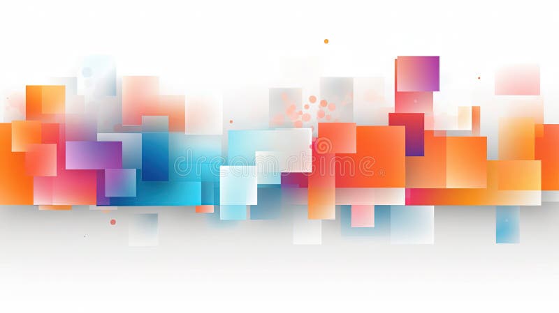 RGB Color Squire Blocks on Abstract Painting Background Stock ...