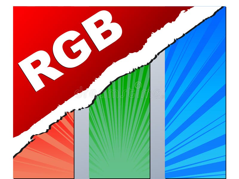 RGB colors stock vector. Illustration of tone, polygraph - 9723166