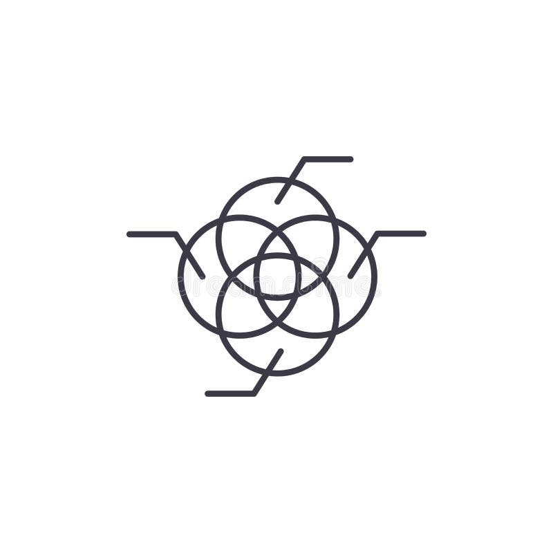 RGB Colors Linear Icon Concept. RGB Colors Line Vector Sign, Symbol ...