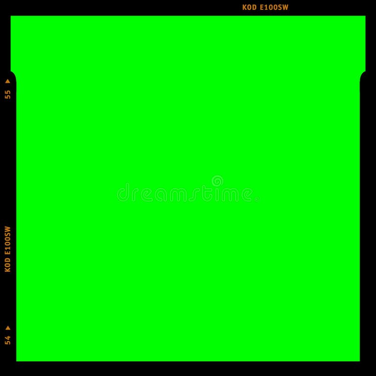 RGB Film strip frame stock illustration. Illustration of monochrome ...