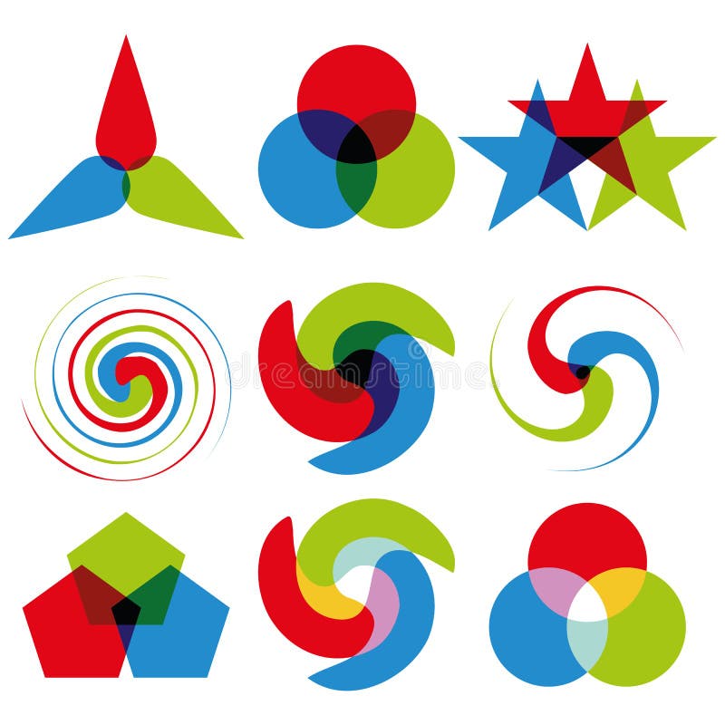 RGB icons set. stock vector. Illustration of pattern - 47867832