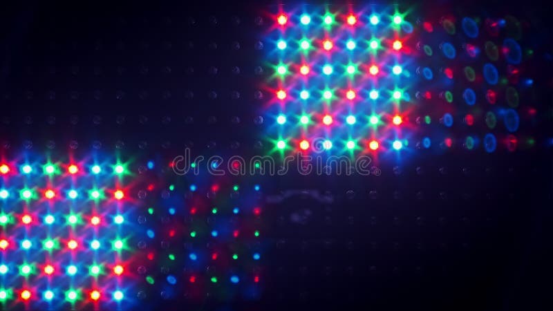 RGB LED Panel Background with Different Effects Stock Footage - Video ...