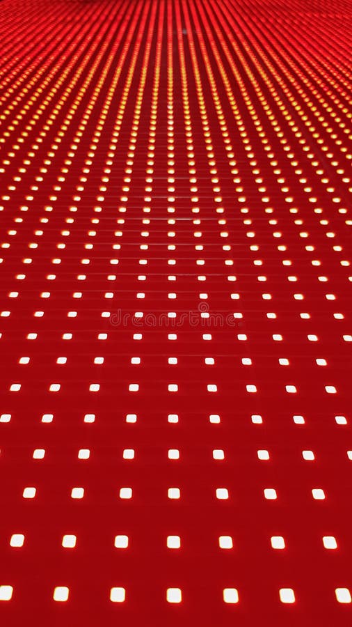 RGB LED Screen Panel Texture. Close-up of a Pixel LED Screen with Bokeh ...
