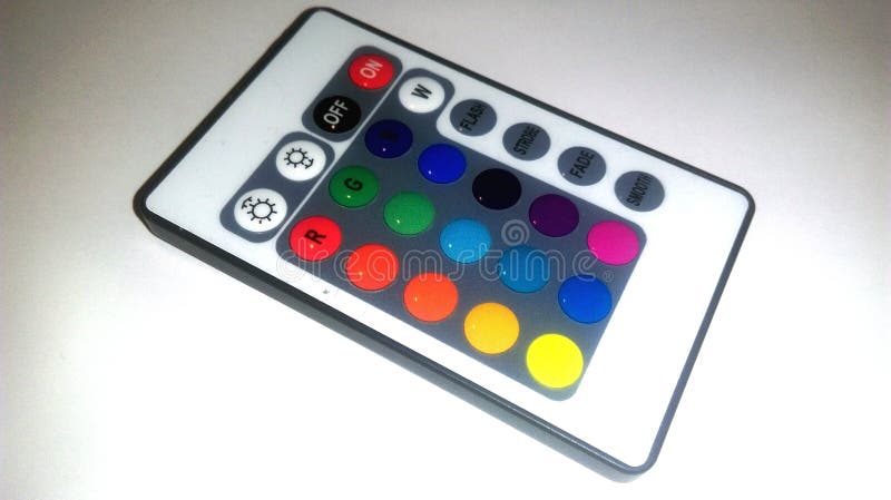 RGB Light remote control stock image. Image of blue, light - 83896301