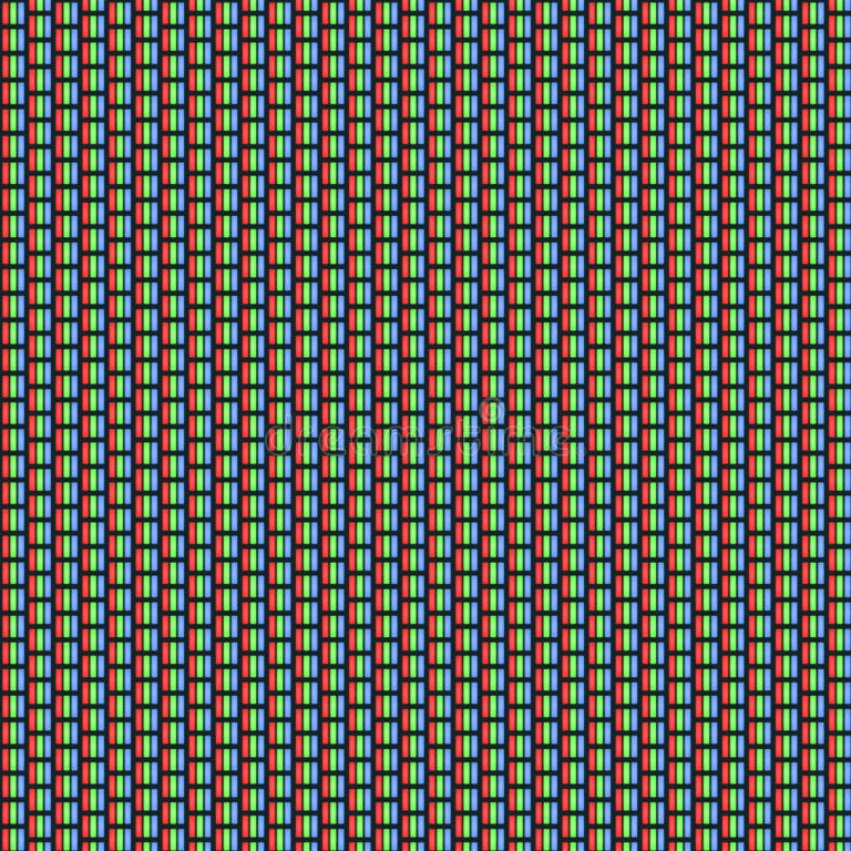 RGB Pixels Seamless Pattern. EPS 10 Vector Stock Vector - Illustration ...