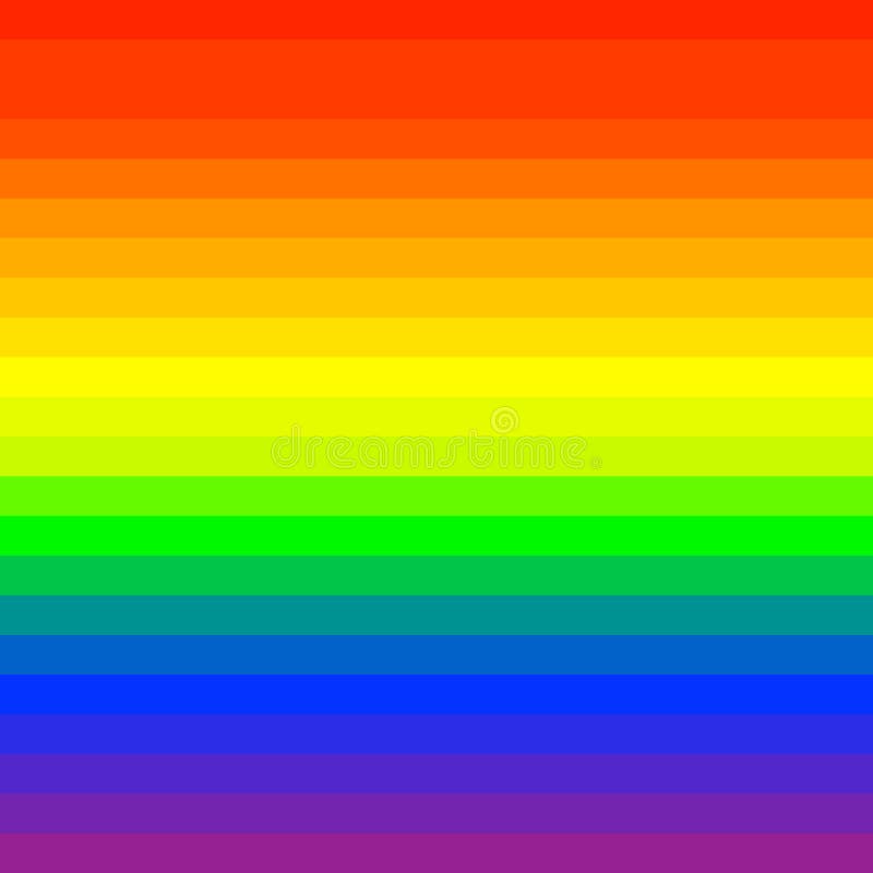 RGB, Rainbow Spectrum Colored Stripes, Lines. Visible Spectrum LGBTQ ...
