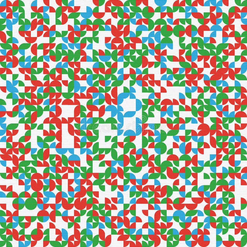 RGB. Red Green and Blue Colours from the Color Scheme. in the Quadrants ...