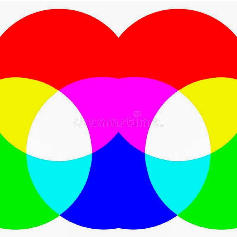 RGB Red Green Blue Multi Color Rainbow Abstract Background Stock ...