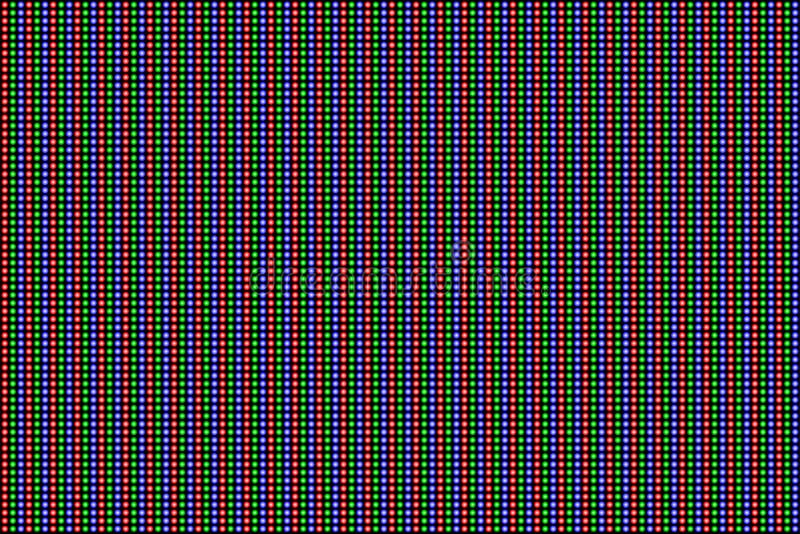 RGB Screen Dots Seamless Pattern. Analog Display Television Stock ...