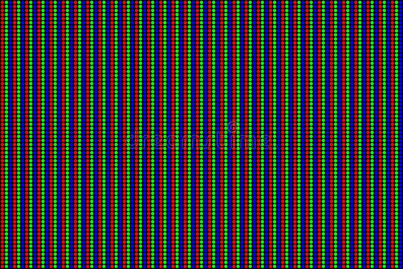 Led Screen Texture. Lcd Panel Pattern. RGB Screen Dots Seamless Pattern ...