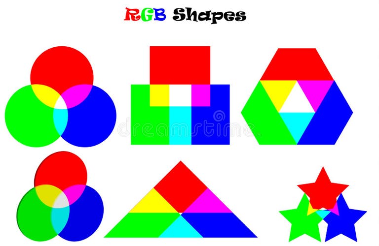 Different Rgb Shapes Stock Illustrations – 161 Different Rgb Shapes ...