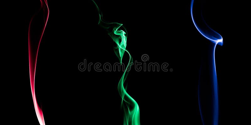 RGB Smoke stock photo. Image of system, green, close - 25827206
