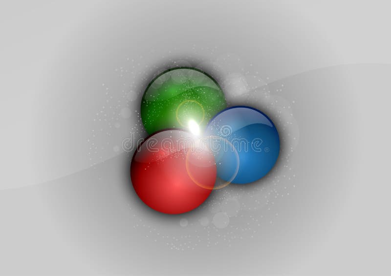 RGB space stock vector. Illustration of glow, circle - 33701644