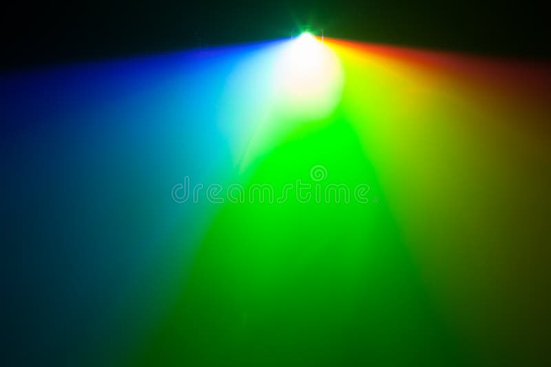 Rgb Spectrum Light of Projector Stock Image - Image of projection ...