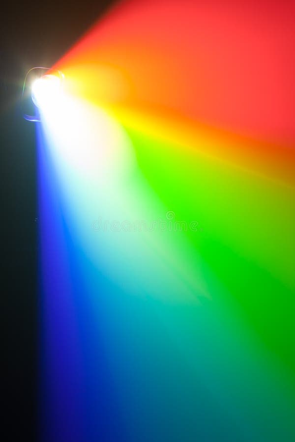 Rgb Spectrum Light of Projector Stock Image - Image of spectrum ...