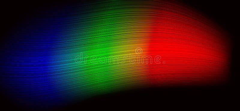 RGB wave stock illustration. Illustration of colourful - 14759241