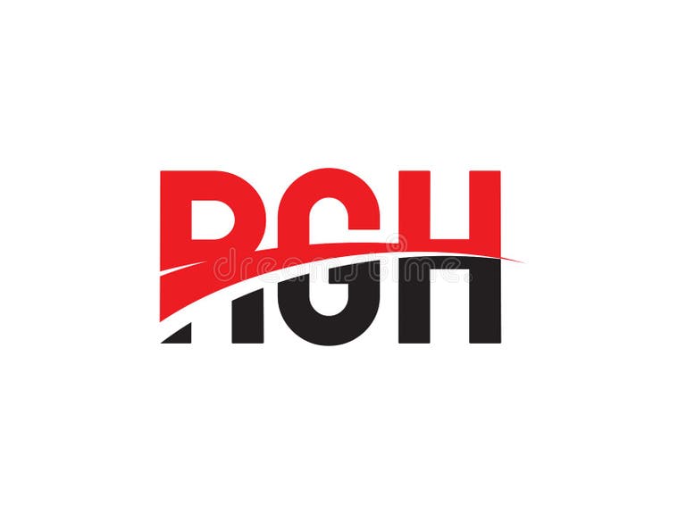 RGH Letter Initial Logo Design Vector Illustration Stock Vector ...